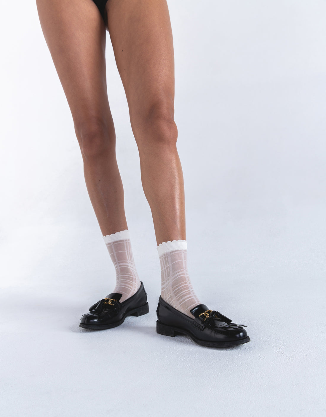 PETITE PLAID ⦁ BLANC – Les Belles Co